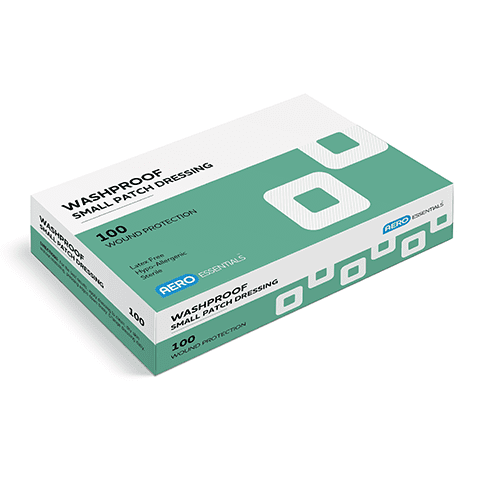 AeroEssentials™ Washproof Plasters Small Patch - Box 100 - Aero ...
