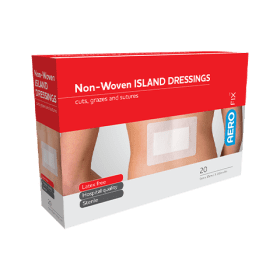 AeroFix™ Non-Woven Adhesive Island Dressing - Box 20 (10 x 15cm) - Aero ...