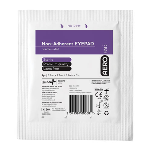 AeroPad™ Eye Pads 2in x 3in #AEP1S | Aero Healthcare