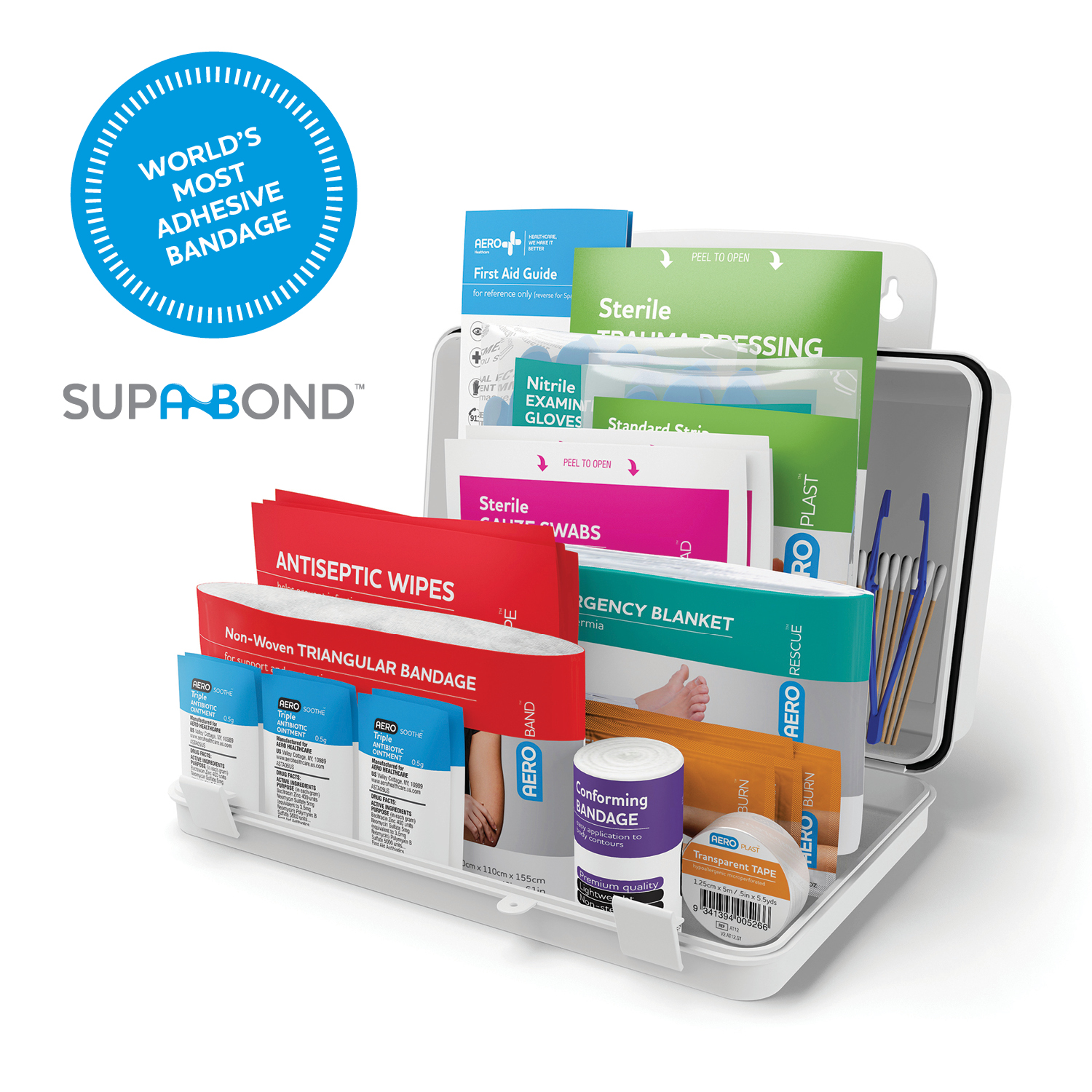 SureScan™ Motorist First Aid Kit #SS10WM | Aero Healthcare