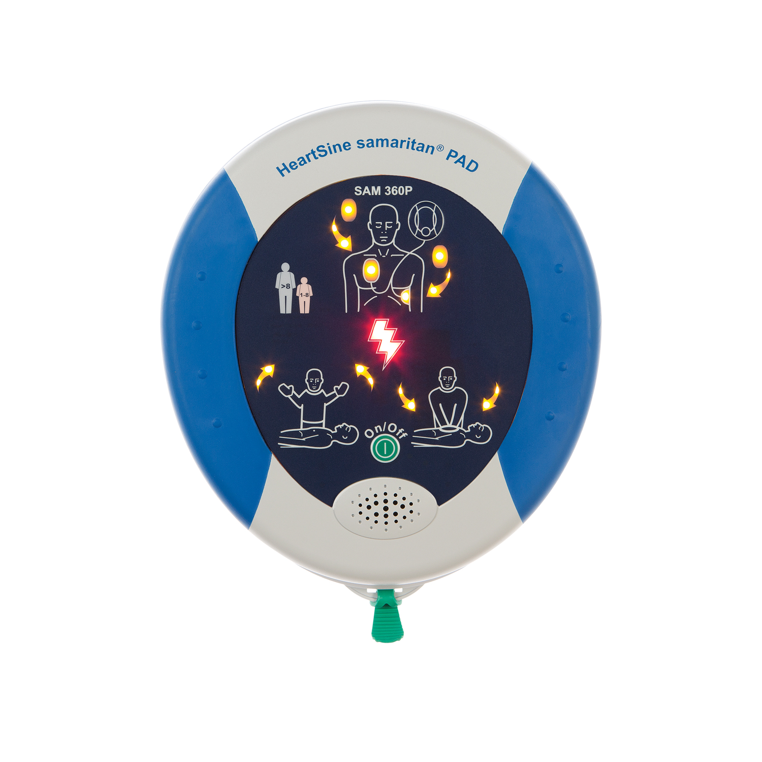 HeartSine® SAM 360P Standard AED #360-STR-US-10 | Aero Healthcare USA