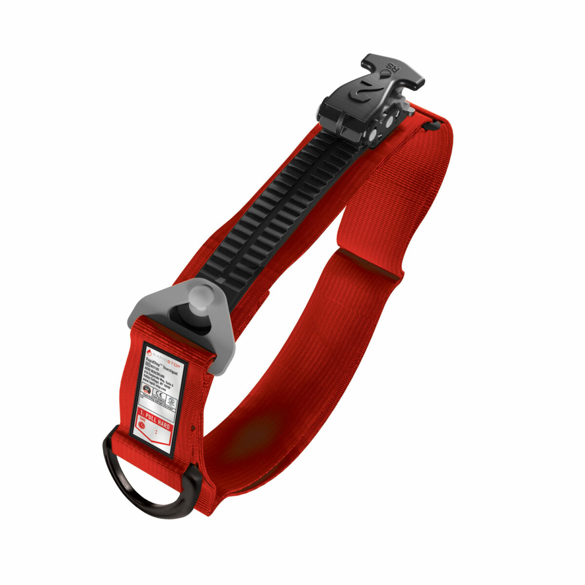 RapidStop® Tourniquet - Responder Red #RST103 | Aero Healthcare USA