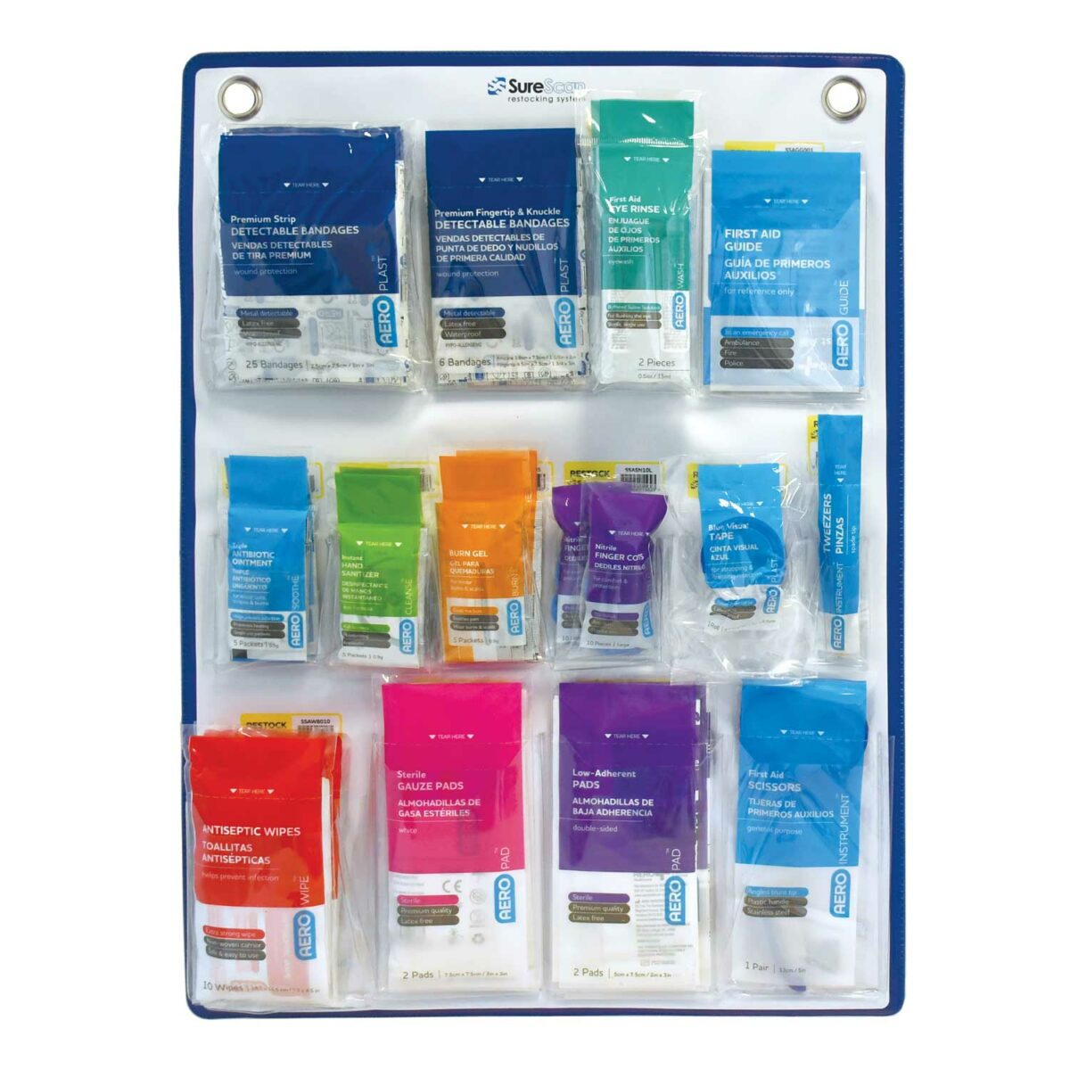 SureScan™ Large First Aid Food Cabinet Liner (Full) #SSHLRFMUS | Aero ...